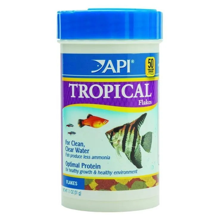 API Tropical Greens Flakes – Upmarket Pets Melbourne