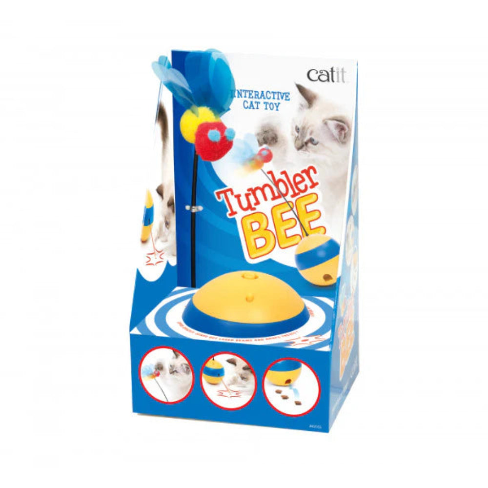 Catit Play Tumber Bee Interactive Toy – Upmarket Pets Melbourne