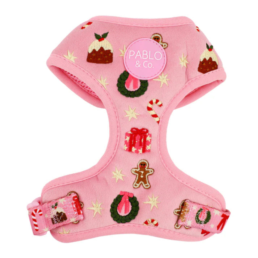 Pablo & Co Adjustable Harness Merry & Bright – Upmarket Pets Melbourne