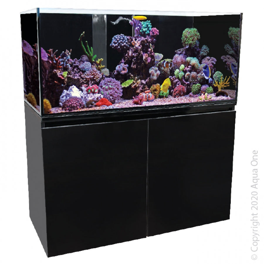 Aqua One ReefSys 326 AquaSys 315 Cabinet 120L X 55 D X 80cm H Black ...