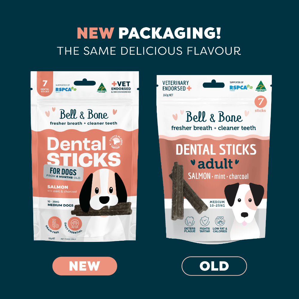 Bell and Bone Dental Sticks - Salmon, Mint and Charcoal – Upmarket Pets ...