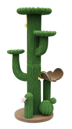 Cattitude Cat Scratch Playground Giant Saguaro Cactus – Upmarket Pets ...