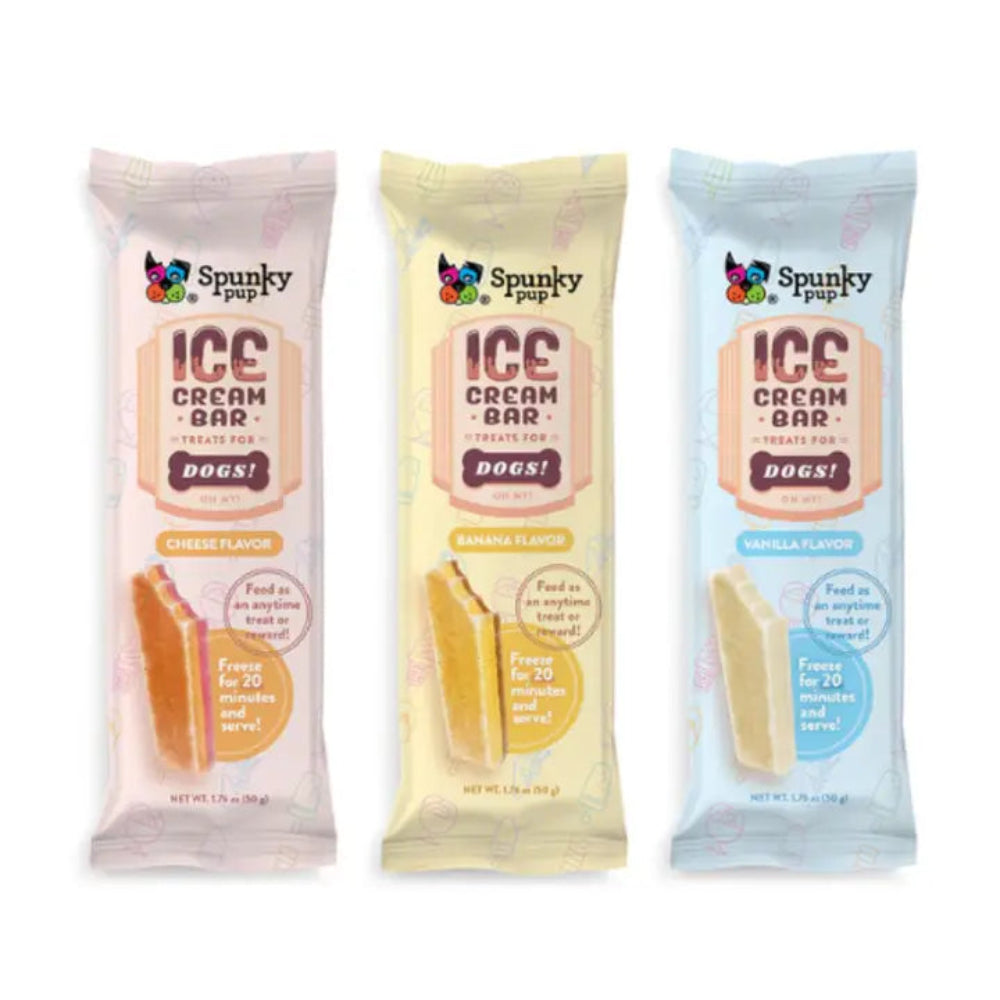 Spunky Pup Ice Cream Bar Dog Treat - Cheese – Upmarket Pets Melbourne