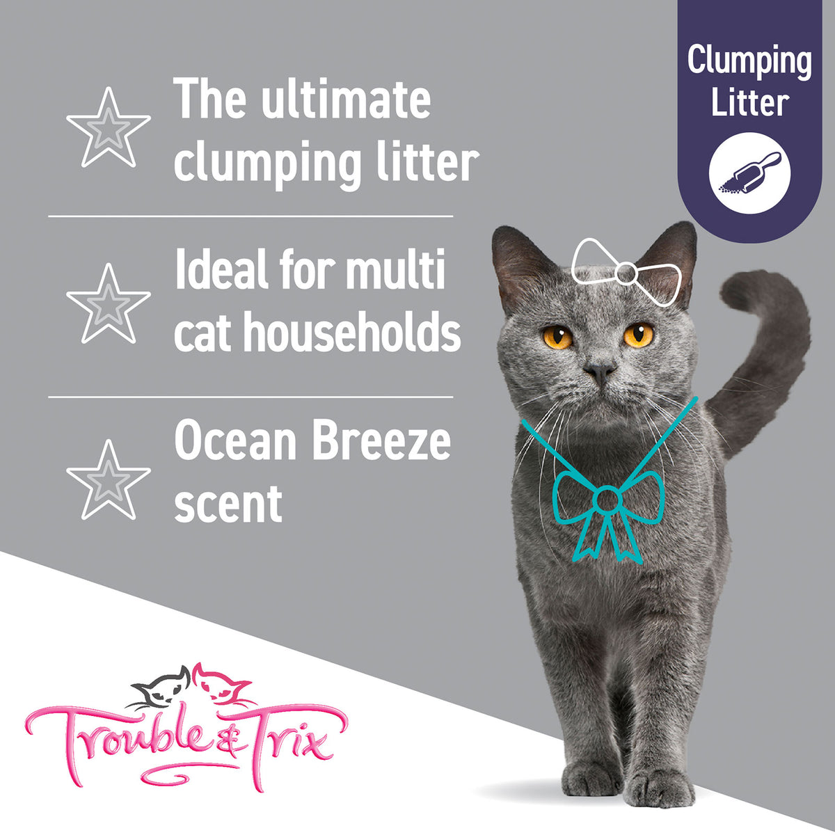 T&T UltraScoop Litter 10L Ocean Breeze – Upmarket Pets Melbourne