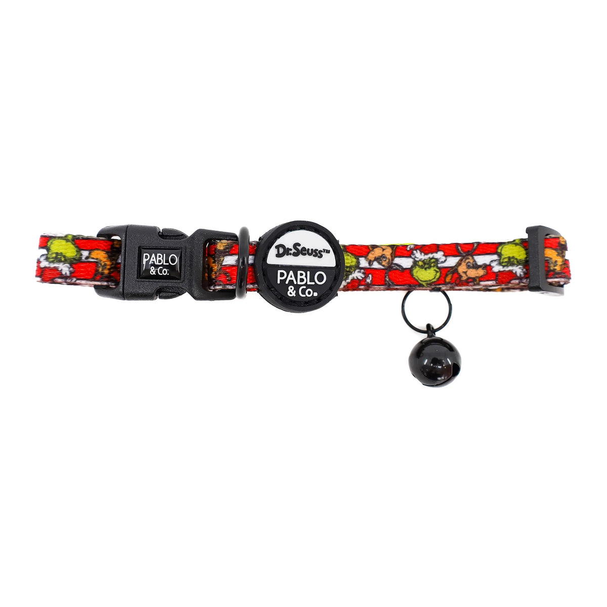 Pablo & Co Cat Collar Dr Suess The Grinch – Upmarket Pets Melbourne