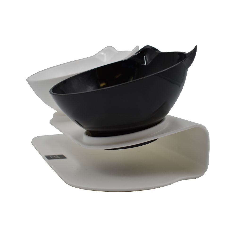 ZEEZ Double Elevated Tilted Cat Bowl – Upmarket Pets Melbourne