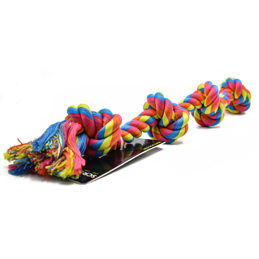 Scream 4-KNOT ROPE DOG TOY 58cm – Upmarket Pets Melbourne