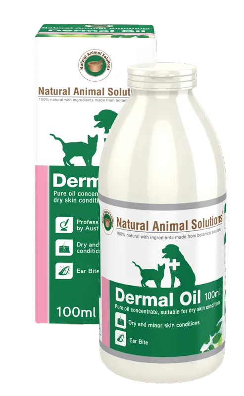 Buy Pet Health Supplements | Natural Animal Solutions Dermal Oil 100ml ...