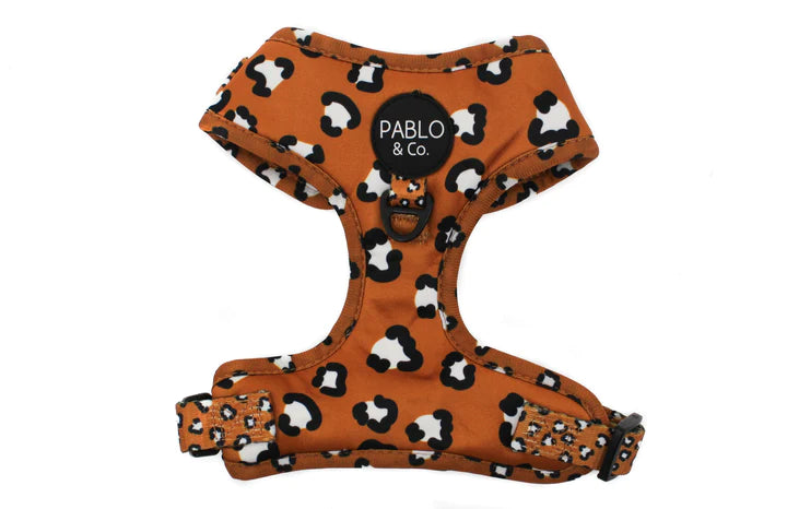 Pablo & Co Adjustable Harness That Leopard Print – Upmarket Pets Melbourne