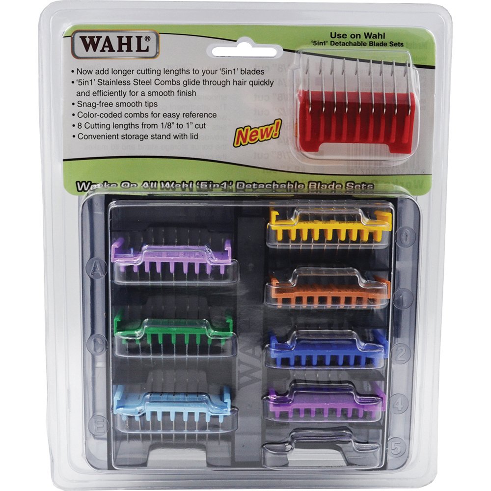 Wahl Metal Guide Attachments Set Of 8 – Upmarket Pets Melbourne